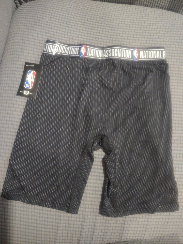 NBA Boxer Briefs Performance Compression Underwear Men's Size Medium ...