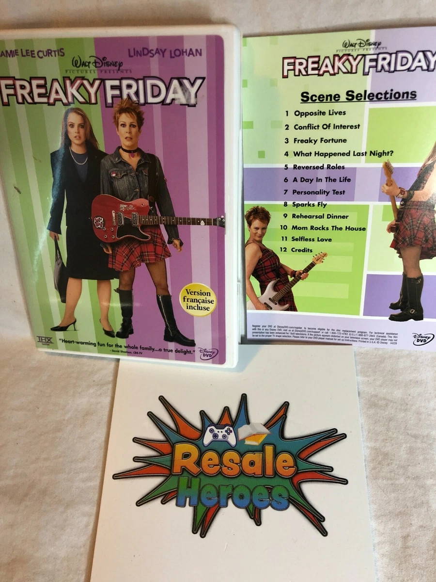 Freaky Friday Dvd Menu