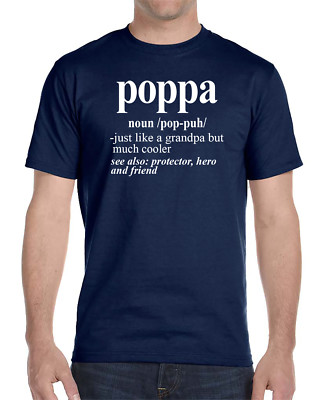 Poppa Noun - Unisex Shirt - Poppa Gifts - Poppa Shirt | eBay