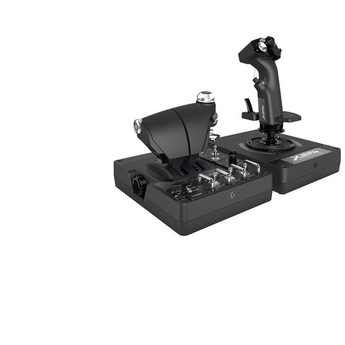 Military-Grade Flight Simulator HOTAS with 4 Spring Options & RGB ...