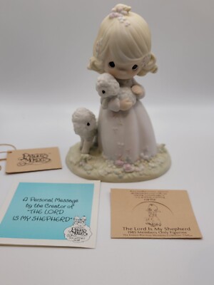 Precious Moments Members only Figurine The Lord is My Shepherd PM-851 ...