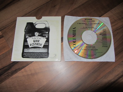 SPONGE Wax Ecstatic Album Sampler 1996 EUROPEAN promo CD single | eBay