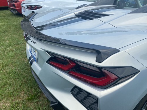 2020+ C8 Corvette Stingray Low Profile Rear Spoiler Unpainted Primed ...