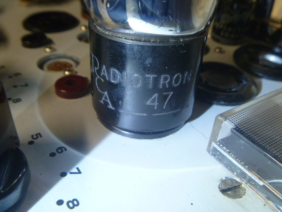RCA Radiotron 47 Globe Amplifier Radio Vacuum Tube HICKOK tested. | eBay
