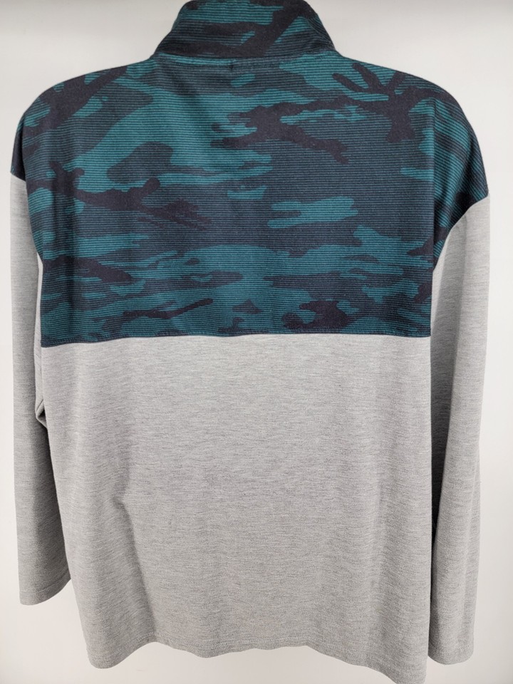 Zubaz Philadelphia Eagles 1/4 Quarter Zip Sweatshirt Mens Size 2XL | eBay