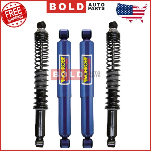 MONROE Front Shocks & Rear Load Adjusting 4PCS Set For Chrysler Dodge ...