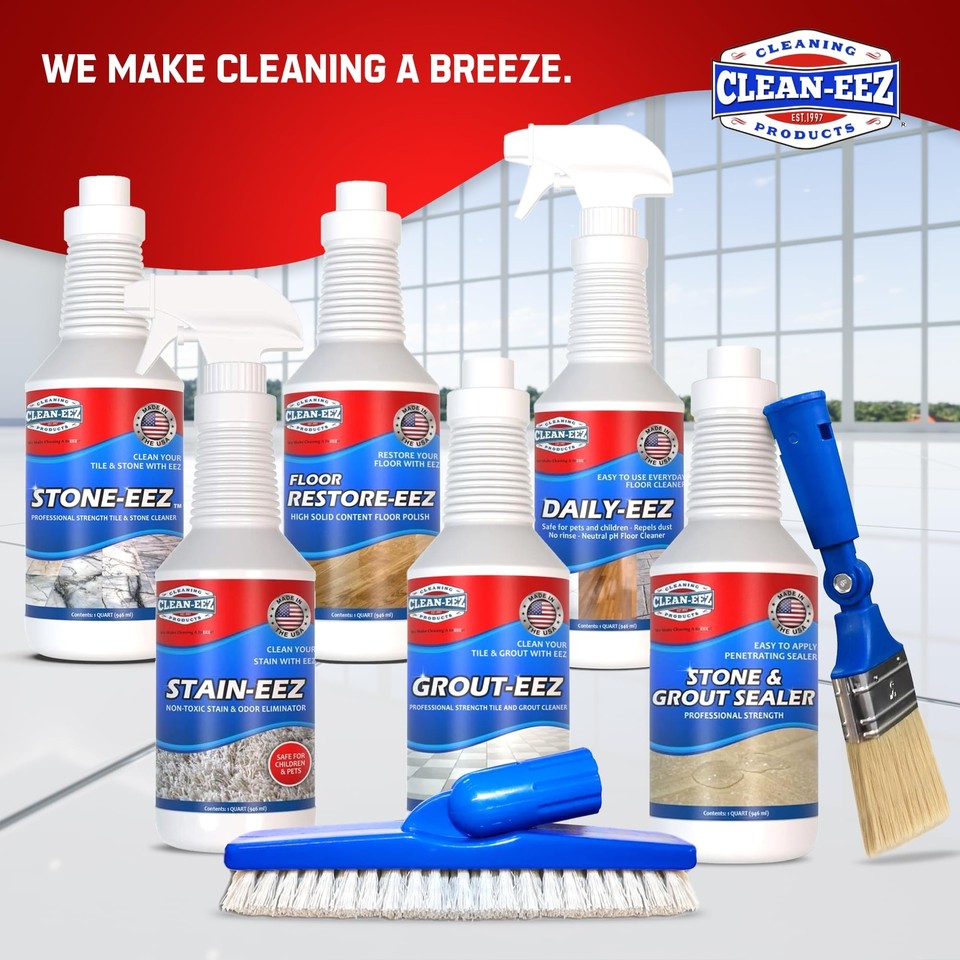 Clean-eez - Grout-eez Super Heavy-Duty Grout Cleaner Easy and Effective ...