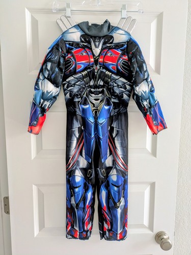 Transformers Optimus Prime Muscle Chest Costume Child Size M 4-6 ...