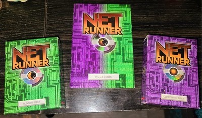 WOTC Netrunner 1996 Starter Double-Deck 120 Common Cards plus 15 ...