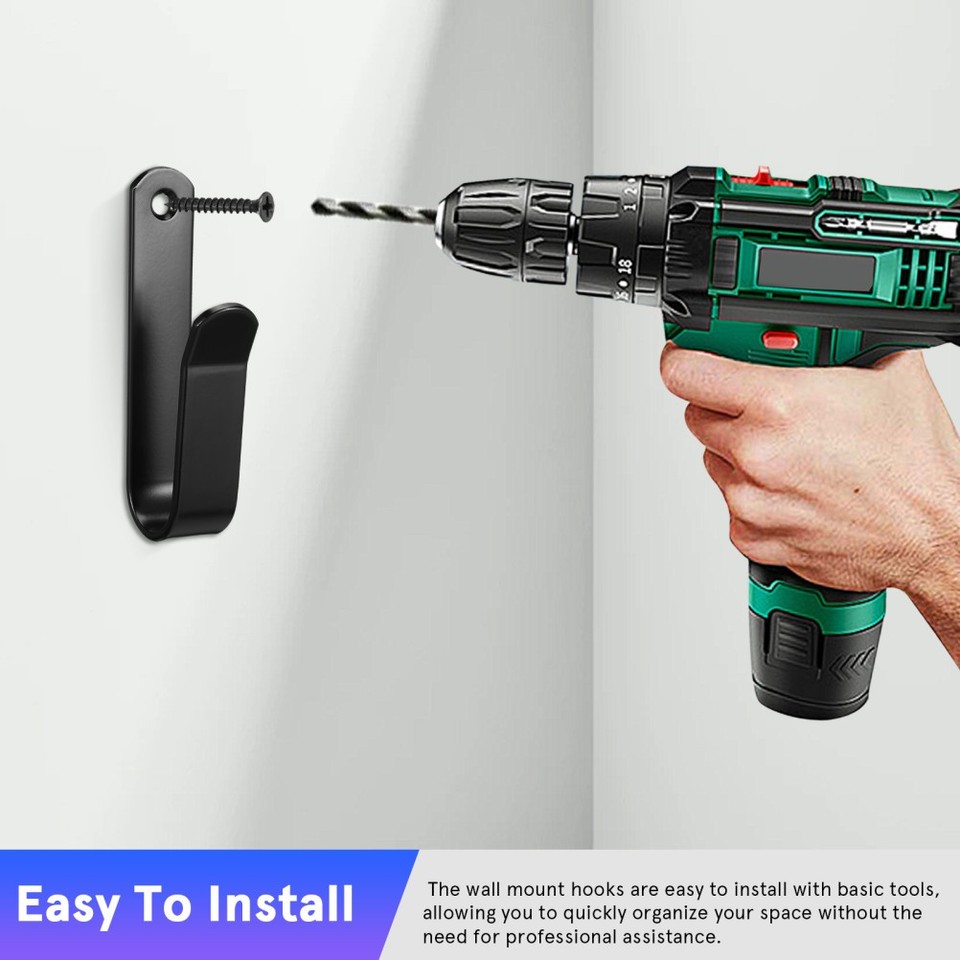 4 Pcs Utility Hooks Heavy Duty for Hanging Snowboard Hanger Ski Wall ...