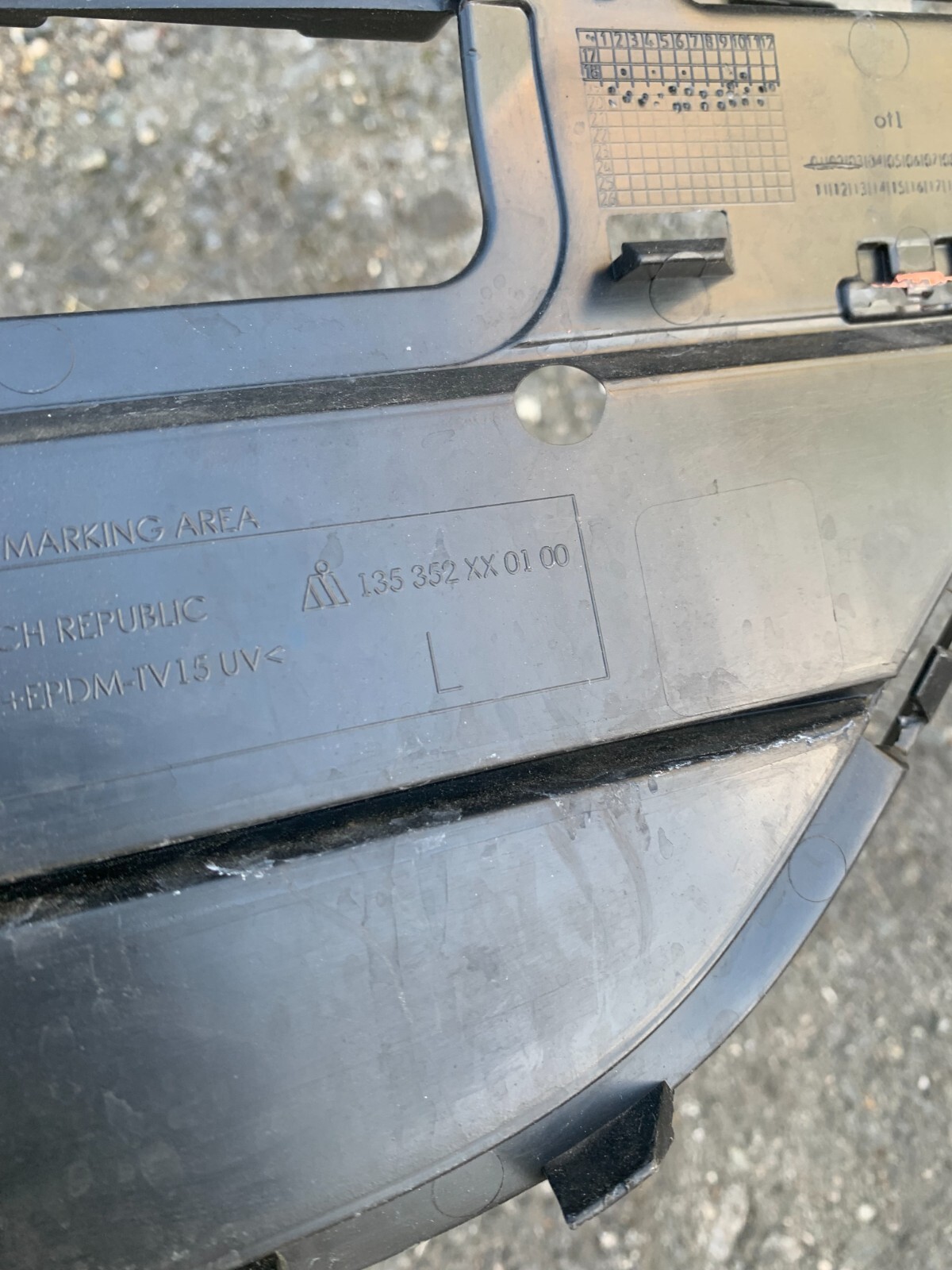 Original BMW X1 F48 LCI Bumper Grille Grill Cover Front Left 8497245 | eBay