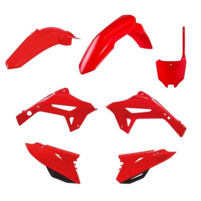 Honda RESTYLE Plastic Kit CR 125 / 250 2000 - 2001 RED moto X | eBay ...