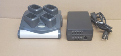 Zebra Symbol SAC9000-4000R 4-Bay Battery Charger MC9200 MC9190 MC9090 ...