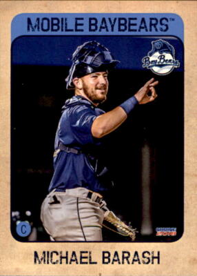 2018 Mobile BayBears Choice 3 Michael Barash Boca Raton Florida FL ...