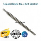 Self Ejection Blade Scalpel Handle No 3 Easy Eject Dentist Dental 8 ...