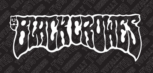 Black Crowes vinyl decal sticker Car Truck Hard Rock Band Logo grunge ...
