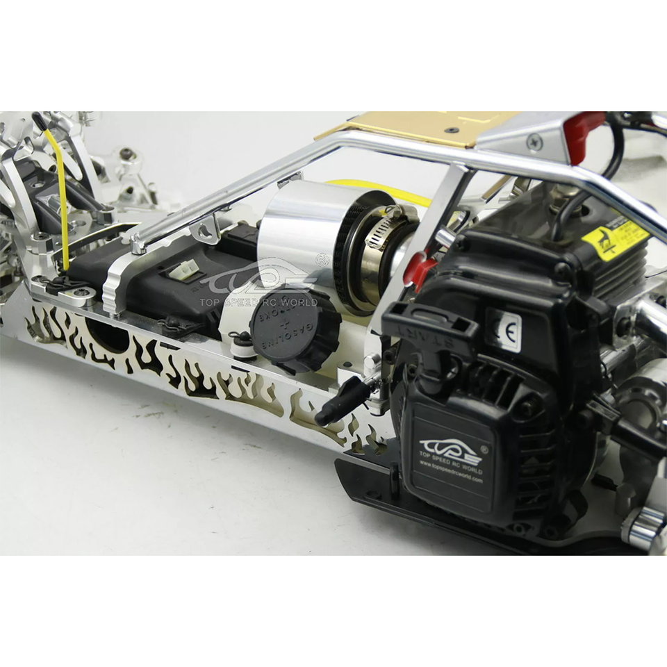 35cc 4 Bolt Engine With 997 Carb for 1/5 RC Car HPI Baja 5B 5T 5SC ...