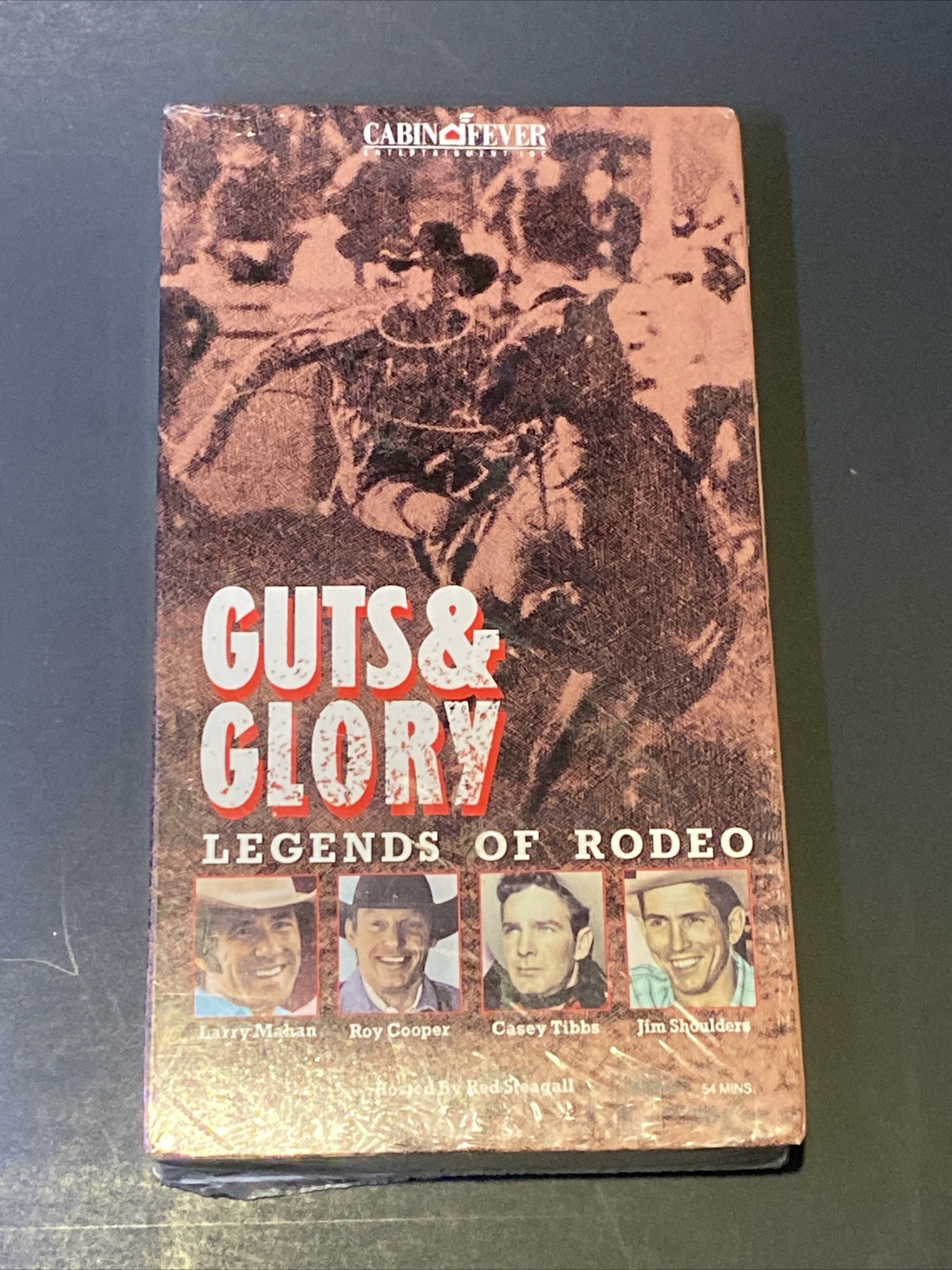 Guts & Glory Legends Of Rodeo VHS Tape Mahan Cooper Tibbs Shoulders ...