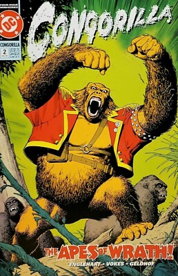 Congorilla #2 Comic 1992 - DC Comics by Steve Englehart - Science ...