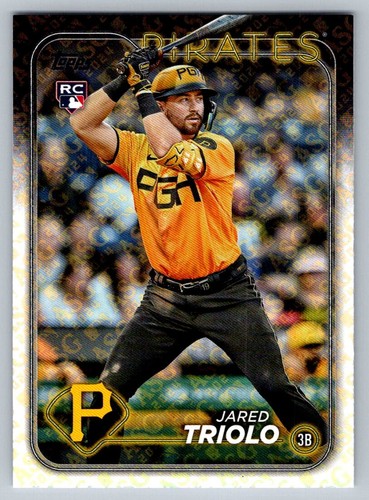 2024 Topps ASG All-Star Logo Foil # 281 Jared Triolo, Pittsburgh ...