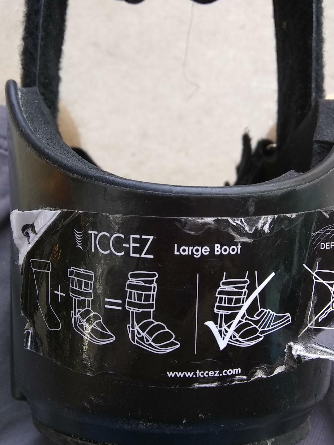 Derma Sciences Tcc-ez Total Contact Cast System Large Boot Tcc21116 for ...