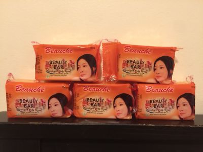5 X Beauche international Kojic Papaya Beauty Soap.Lot Of 5 BIG SOAPS ...