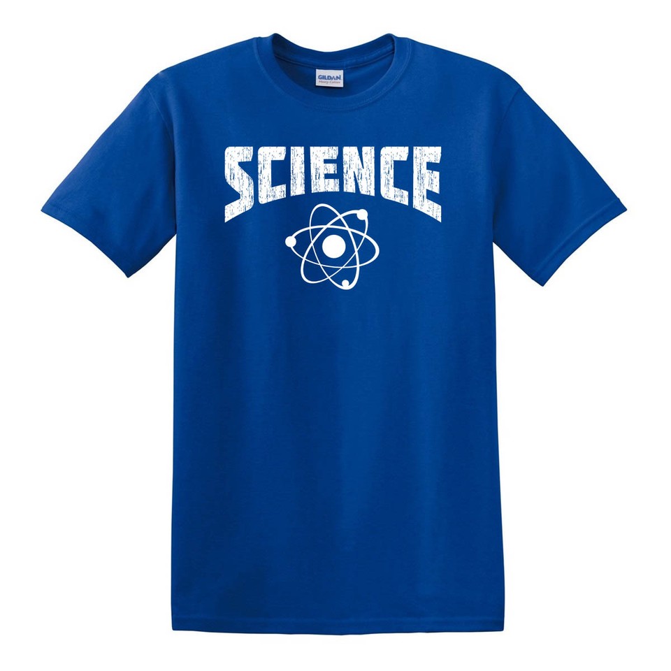 SCIENCE T-shirt - S to 6XL - Geek Nerd Atom | eBay