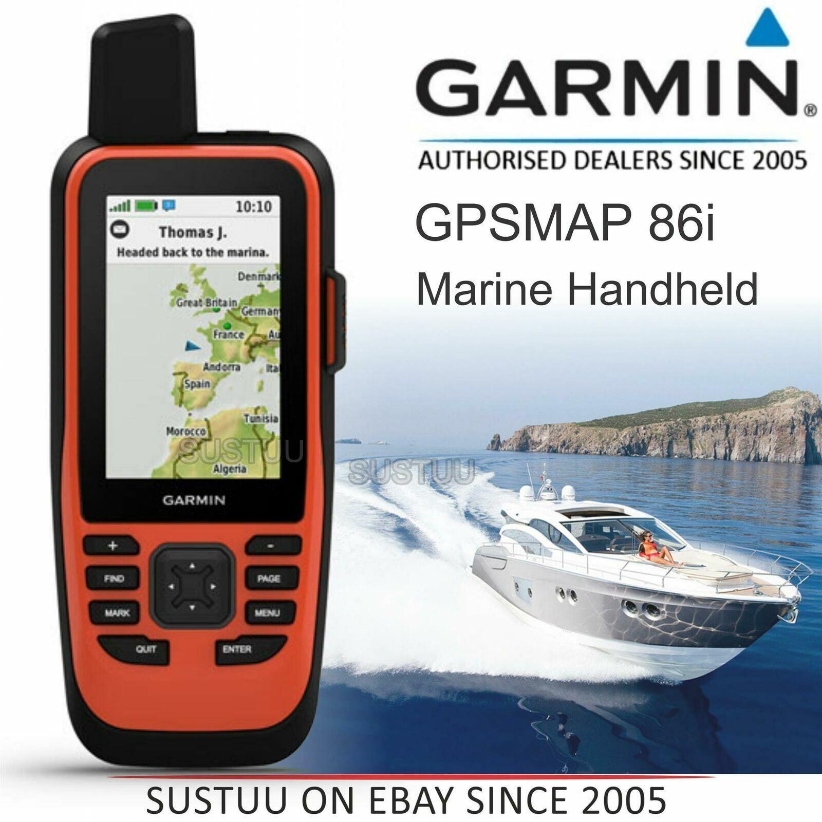 Garmin GPSMAP 86i Marine Handheld GPS with inReach Capabilities│W/W ...