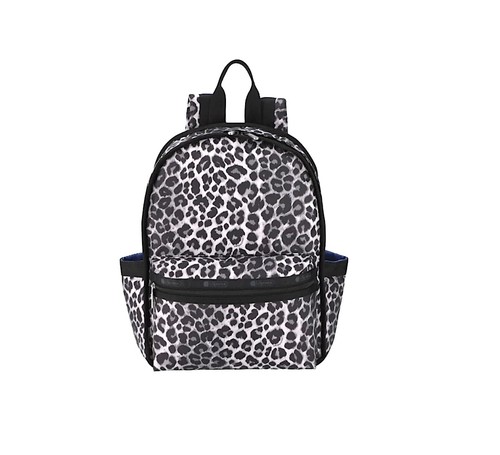 White Leopard Route Small Backpack, Black, Slate Grey & Light Grey | eBay