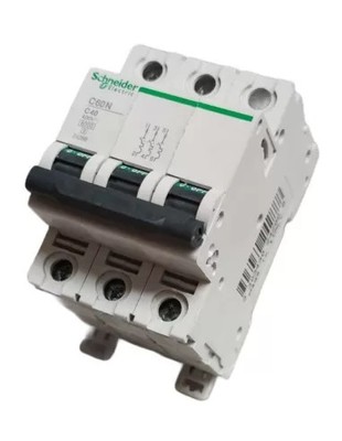 Schneider 24288 interruttore magnetotermico c60n 6ka 3p 40a curva c | eBay
