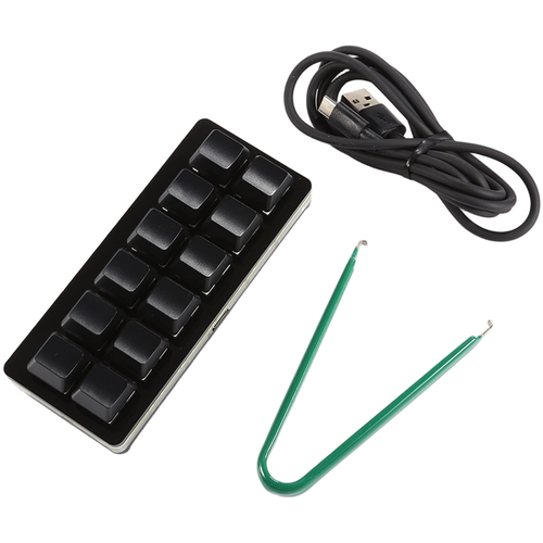 12 Key Hot Swappable Mechanical Keyboard Programmable Shortcuts for ...