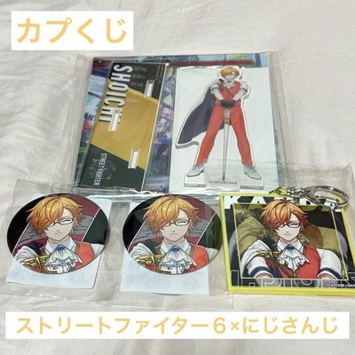 Street Fighter 6 x Nijisanji Kanda Shoichi 4pc Set Acrylic Stand Strap ...