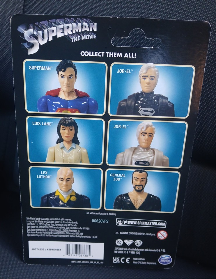 Superman The Movie Jor-El Action Figure DC Universe Spin Master 2025 ...
