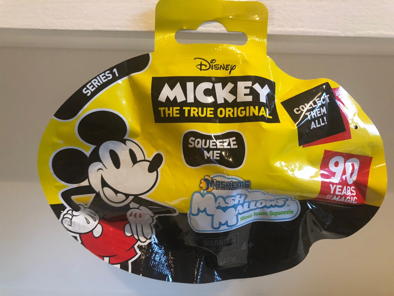 Disney MICKEY MOUSE Set of 2 Series 1 Squishy Mashems Mash Mallows ...