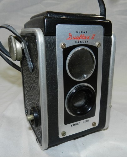 Vintage Kodak Duaflex II Twin Lens Reflex Camera with case | eBay