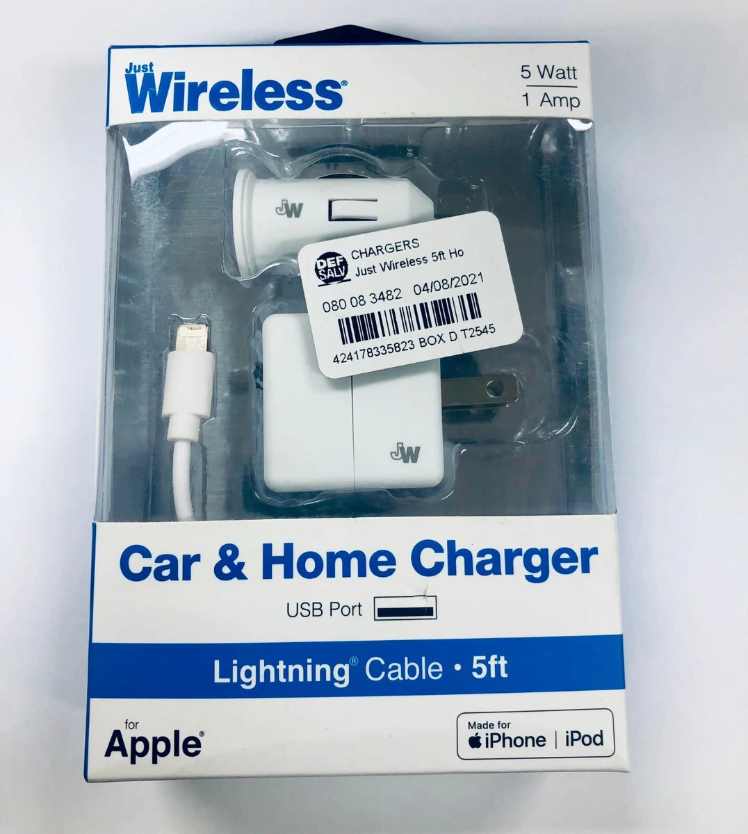 Dual Iphone 5s Charger Cable