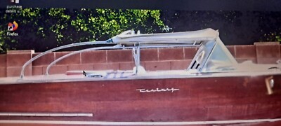 60s 16' CENTURY RESORTER Windshield With Sliding Soft Top. | eBay