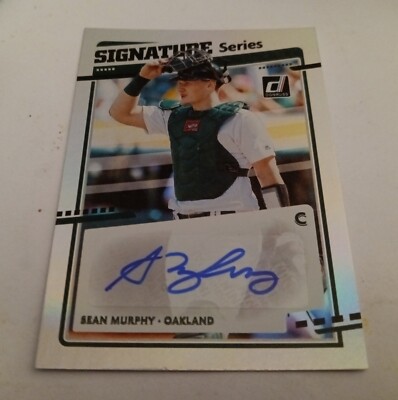 2020 SEAN MURPHY Panini Donruss Signature Series AUTOGRAPH ROOKIE #SS ...