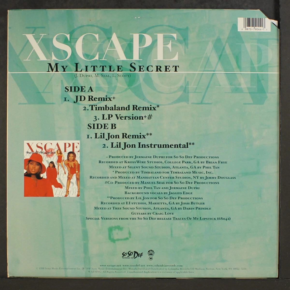 Xscape My Little Secret