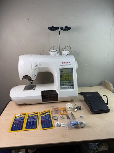 Singer Sewing Embroidery Machine Quantum XL-6000 | eBay