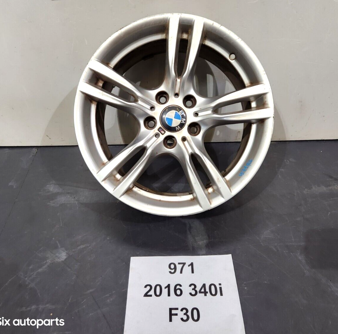 OEM BMW F32 F30 F33 F36 335 430 Rear Wheel Rim 18x8.5" ET47 Style 400 ...