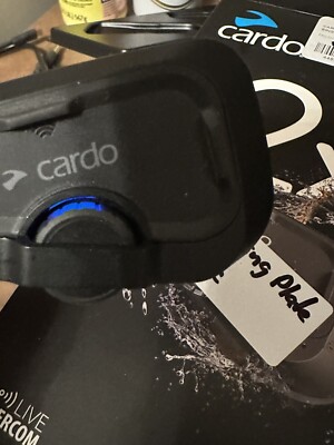 Module Only Cardo Freecom 2X Black Waterproof Bluetooth Single Intercom ...