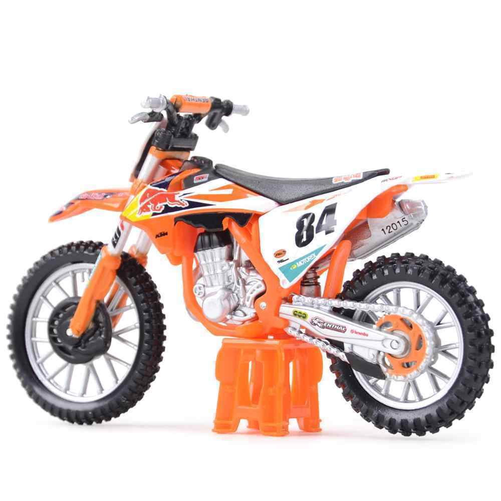 RED BULL RACING KTM SXF 1:18 Die Cast Motocross Toy Model cake topper ...