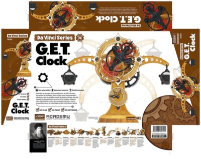 Academy 18157 - Da Vinci Flying Pendulum Clock - New | eBay UK