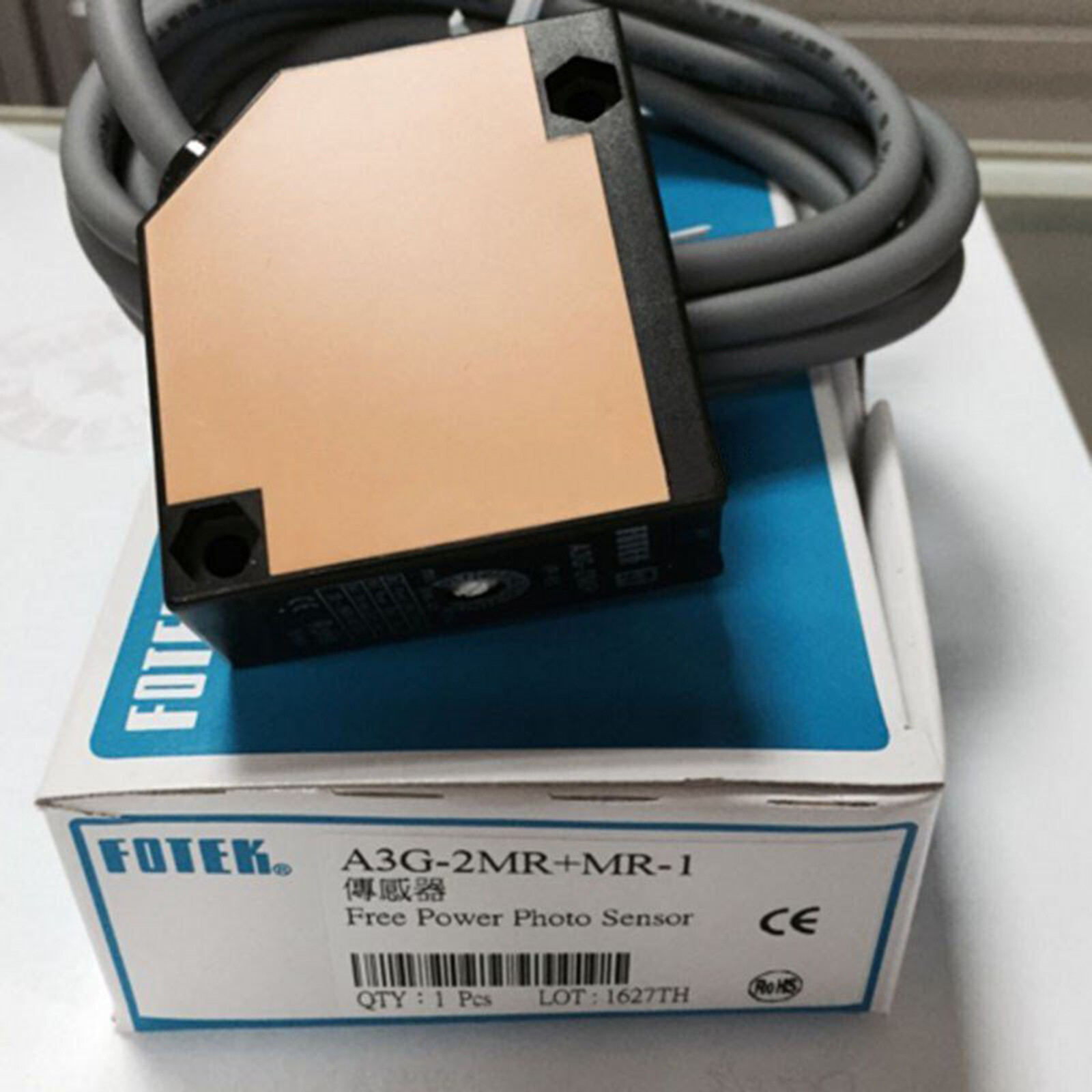 New For FOTEK A3G-2MR+MR-1 photoelectric switch | eBay