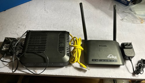 Cisco DPC3825 4 Port DOCSIS 3.0 Gateway And D-Link DIR-816L Wireless ...