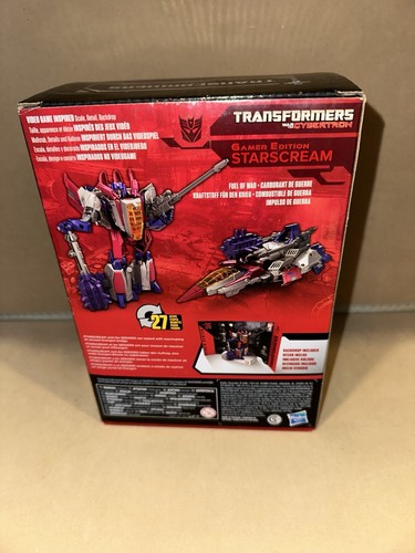 Hasbro Transformers Studio Series STARSCREAM #06 SS06 Voyager Class ...