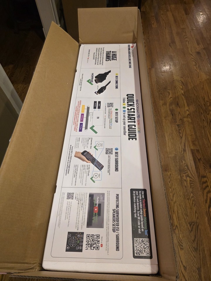 Nakamichi Shockwafe Ultra 9.2.4Ch 1000W Soundbar Dolby Atmos/Vision+SSE ...