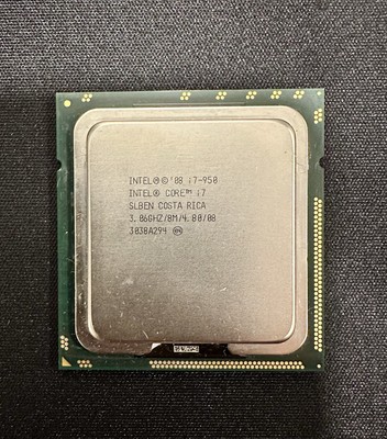 Genuine Intel Core i7-950 3.06GHz Quad-Core LGA 1366 X58 (BX80601950 ...