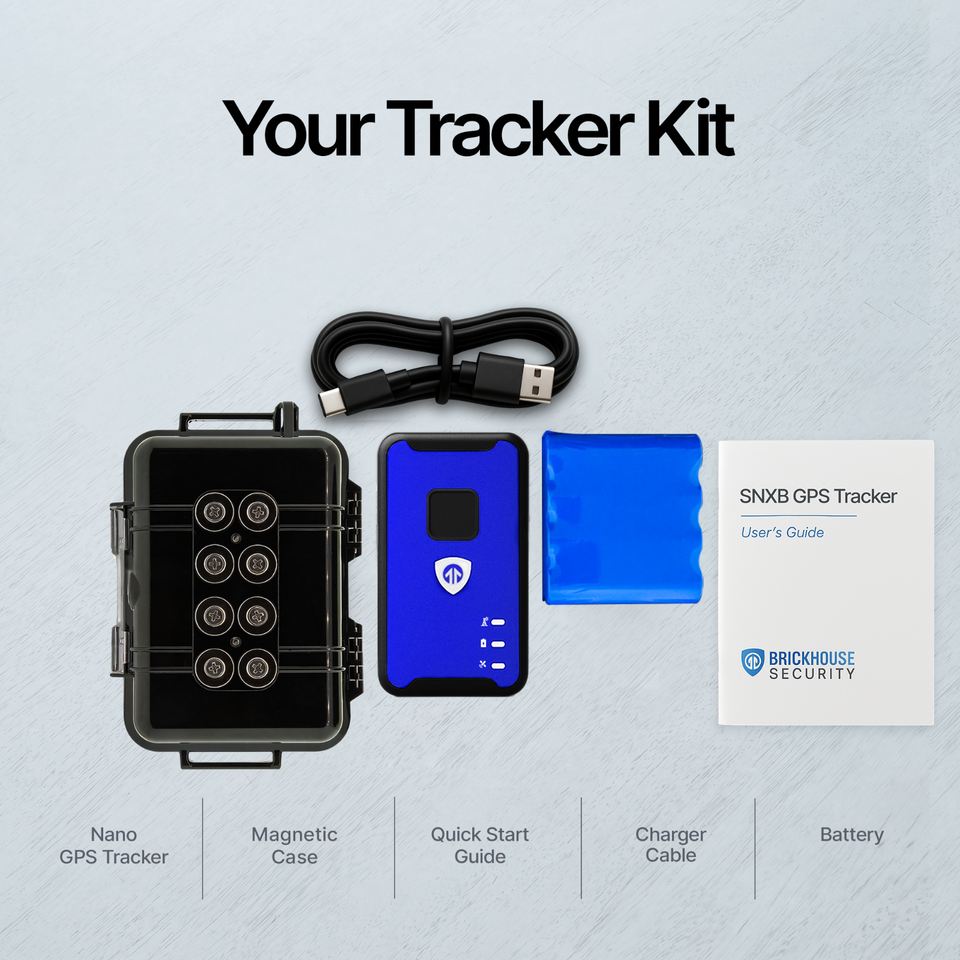 140-Day GPS Tracking Device for Vehicles with Magnetic Case & Extended ...